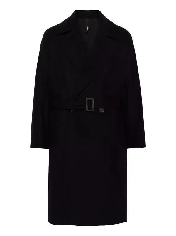 HEVO Double-breasted Coat - Blue