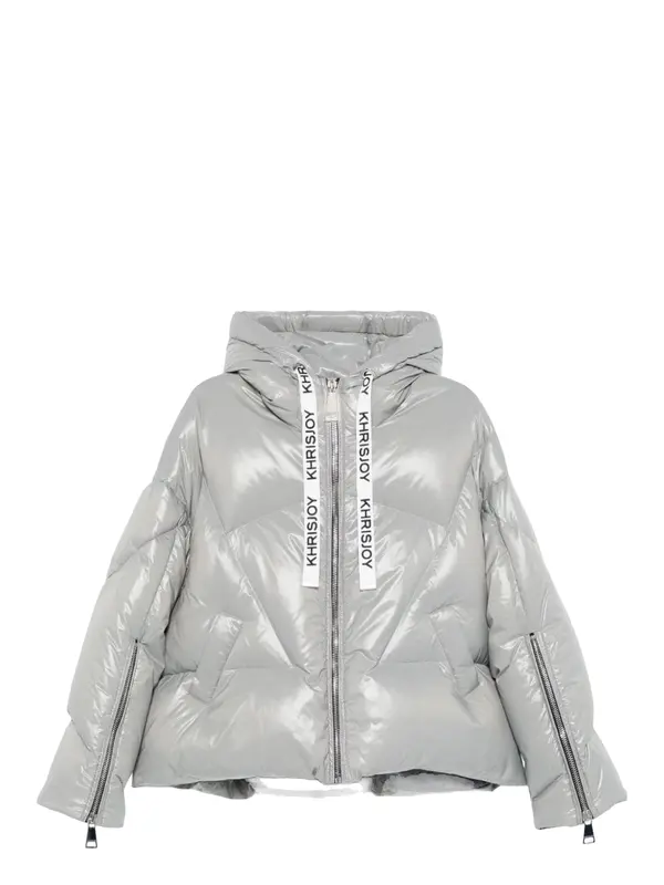 Khrisjoy Quilted Puffer Jacket - Grey