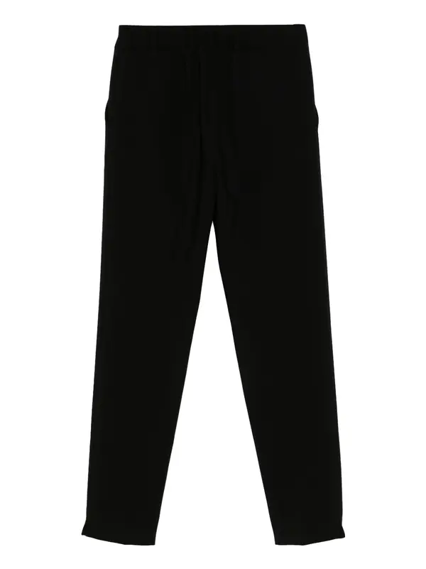 D.exterior Pressed Crease Trousers - Black