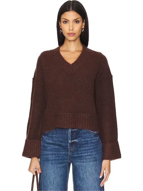 PISTOLA Joy Sweater - Dark Roast