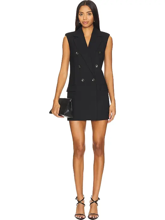 LOVERS AND FRIENDS Danna Blazer Dress - Black