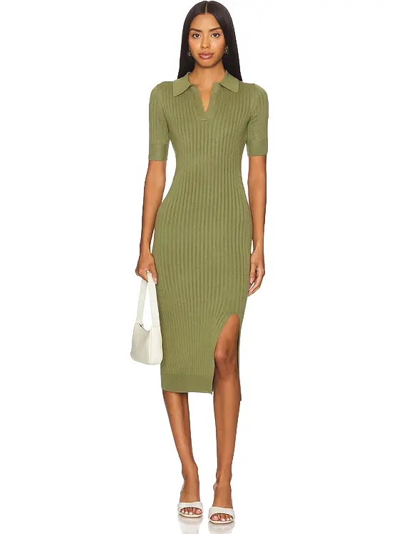 Steve Madden Lindy Sweater Dress - Burnt Olive