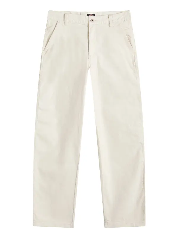 Dickies Corduroy Carpenter Trousers - Whitecap Gray