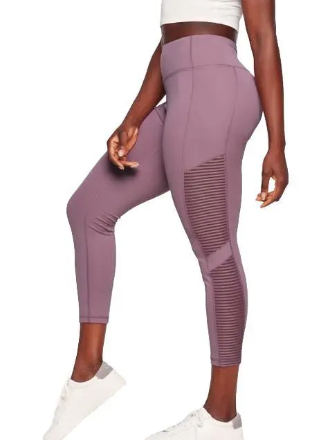 ADORE ME Cali Active 7/8 Legging - Dark Purple