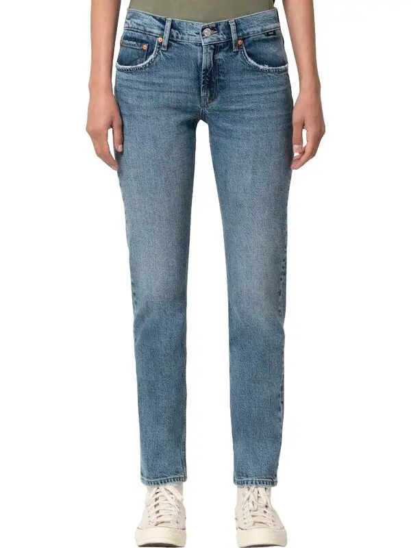 MAVI Mirella Skinny Jeans - Mid Brushed Blue
