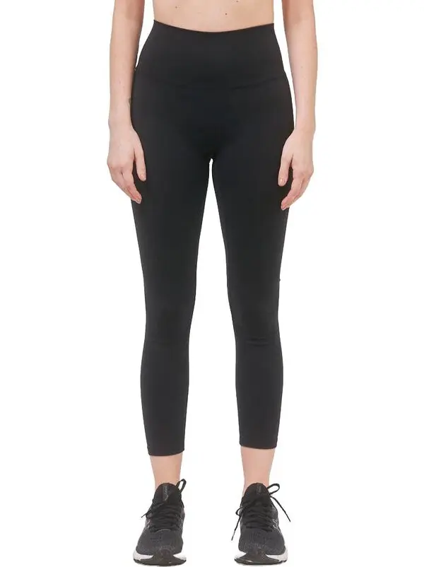 REBODY Hybrid Legging High Waist Crop Leggings 23 - Metropolis Black