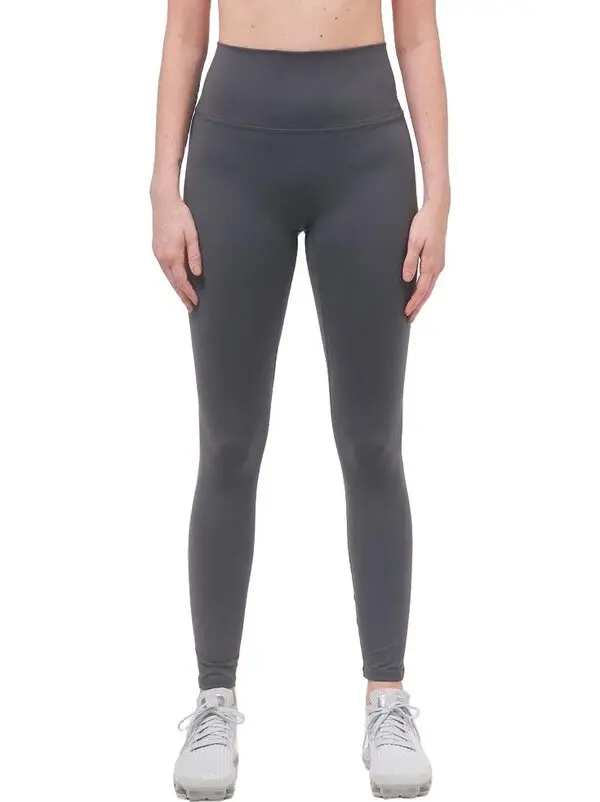 REBODY Hybrid Cloudlux Leggings 25" High Waist - Smoke