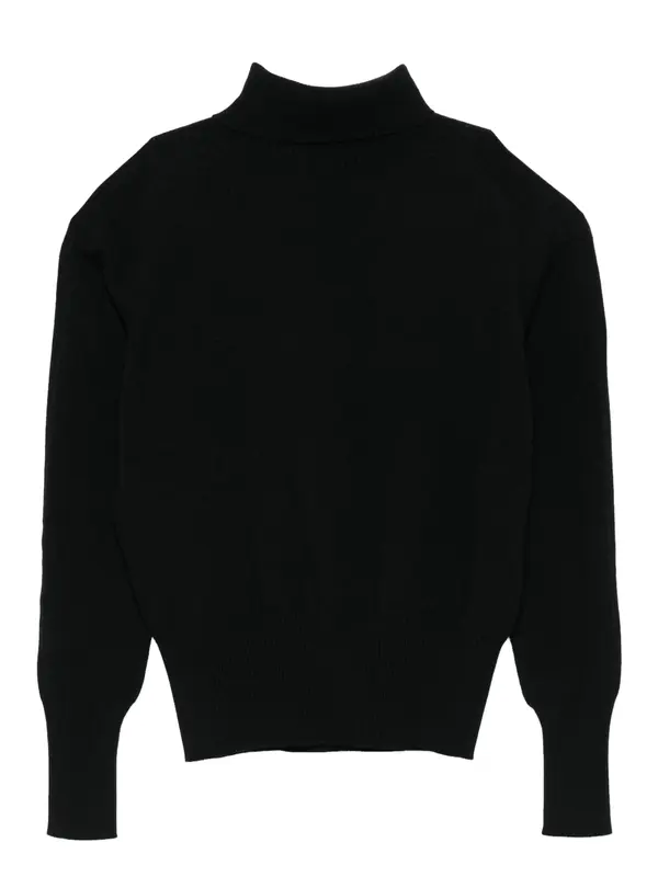 D.exterior Turtleneck Sweater - Black