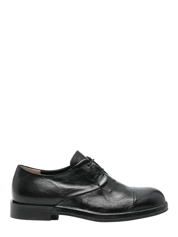 DEL CARLO Leather Brogues - Black
