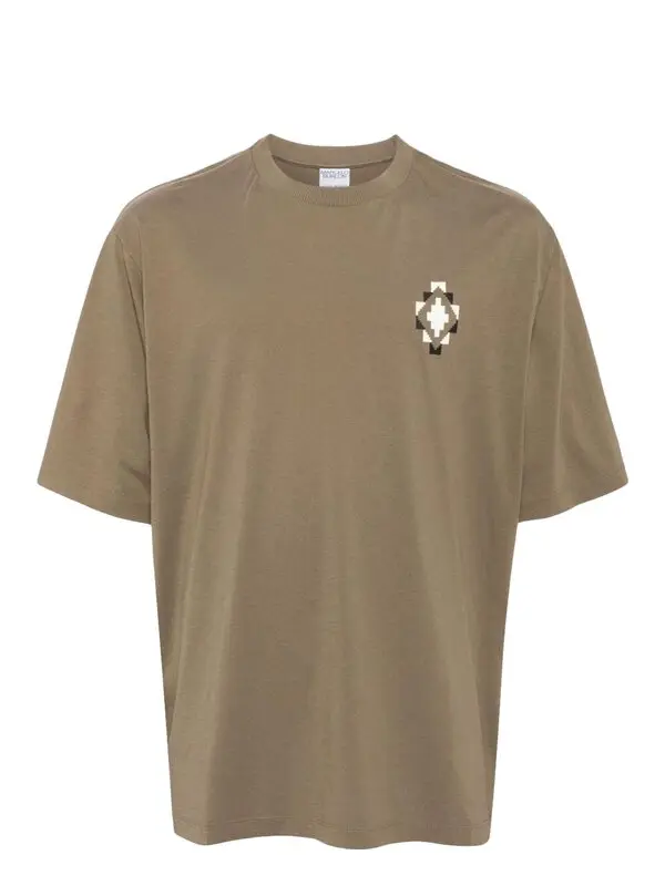 COUNTY OF MILAN Graphic Print T-shirt - Neutrals