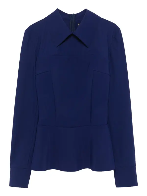 Chiara Boni La Petite Robe Asymmetric Blouse - Blue
