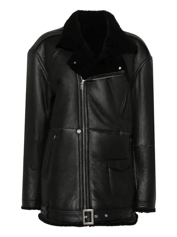 Rick Owens Jumbo Luke Stooges Jacket - Black