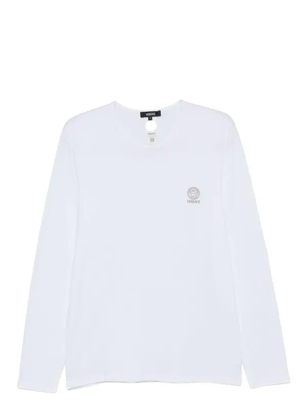 Versace Logo-print T-shirt - White