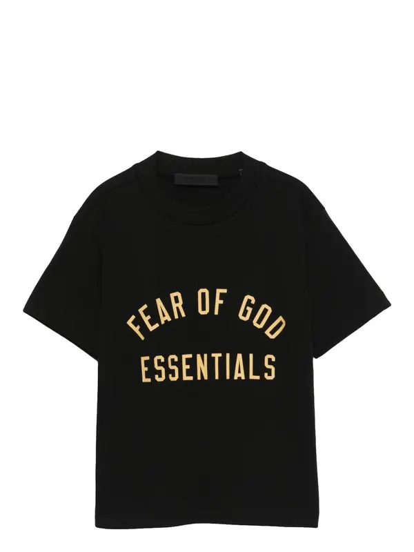 Fear Of God Logo-print T-shirt - Black