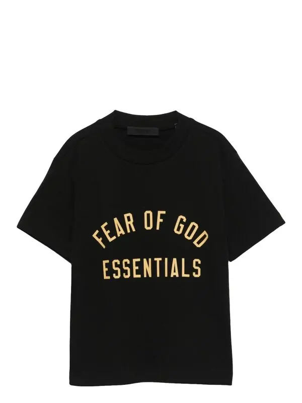 Fear Of God Logo-print T-shirt - Black