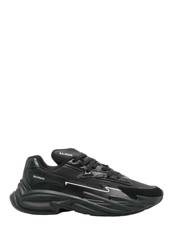 Balmain Run-row Sneakers - Black