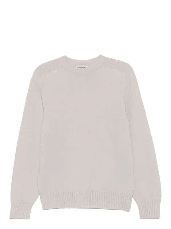 Officine Générale Virgin Wool Sweater - Neutrals