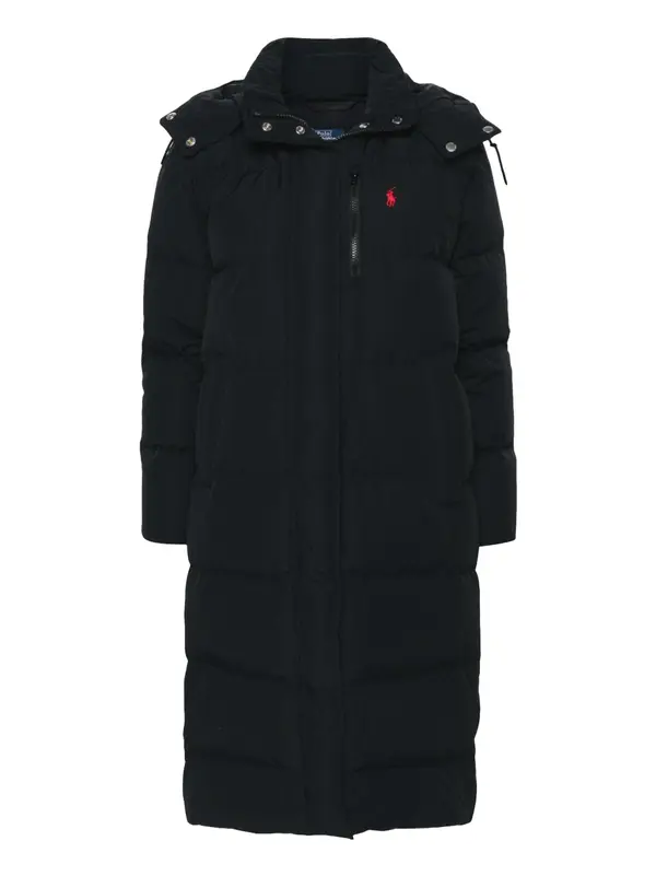 Polo Ralph Lauren Polo Pony-embroidered Coat - Black