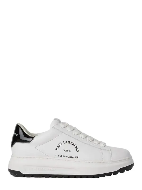Karl Lagerfeld Rue St-guillaume Kapri Lug Sneakers - White
