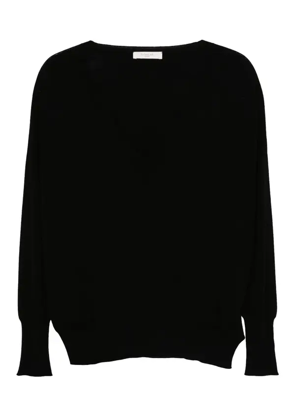 ZANONE V-neck Sweater - Black