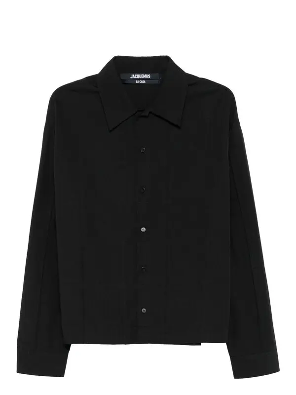 Jacquemus La Chemise Corto Shirt - Black