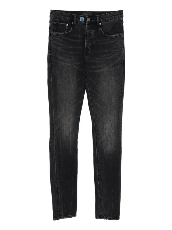 PURPLE BRAND P001 Slim Fit Jeans - Black