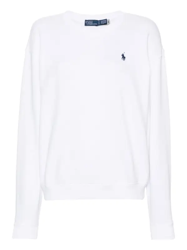Polo Ralph Lauren Pony-embroidered Sweater - White
