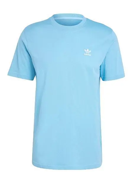 Adidas Trefoil Essentials Tee Shirt - Light Blue