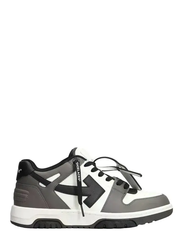 Off-White Out Of Office Leather Trainers - Grey