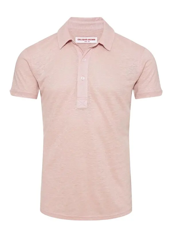 Orlebar Brown Sebastian Polo Shirt - Pink