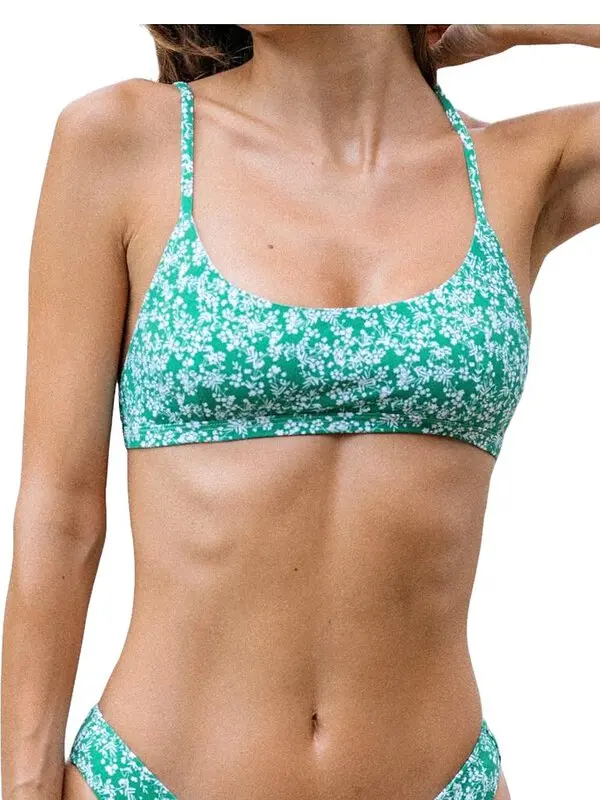 BRIGHT SWIMWEAR Gemma Top - Peppermint