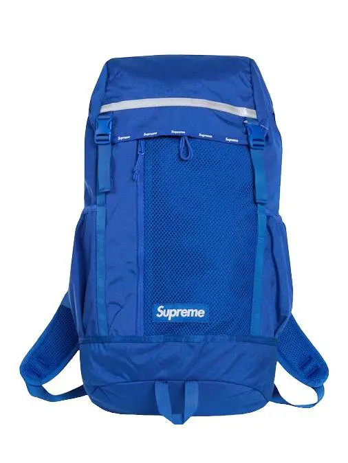 Supreme Logo Backpack - Blue