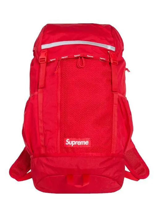 Supreme Logo Backpack - Red