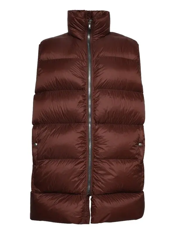 Rick Owens Flight Quilted Vest - D