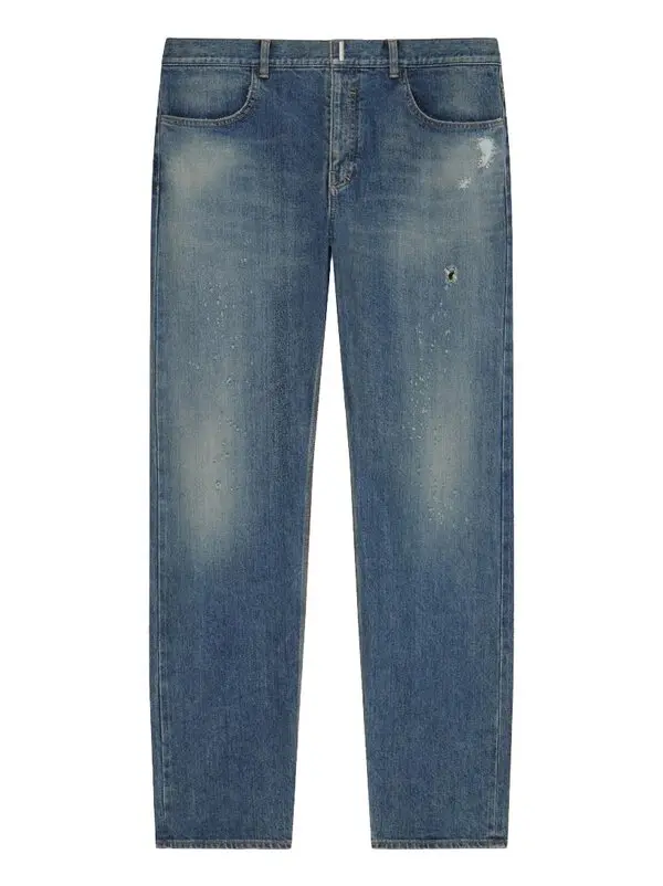 Givenchy Straight Fit Jeans - Indigo Blue