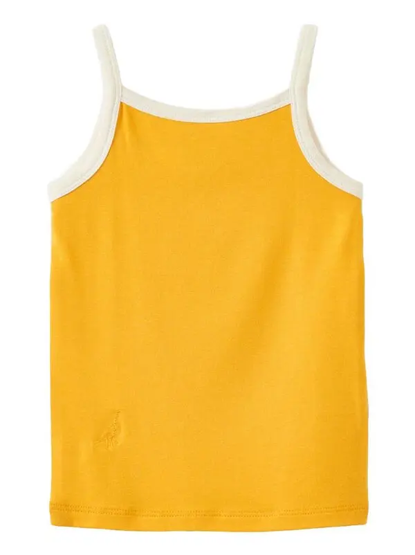 VILD HOUSE OF LITTLE Ecovero Thin Strap Tank Top - Bumble Bee Yellow