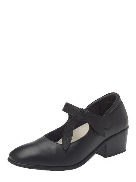 Naot Nobility Mary Jane Pump - Jet Black Leather