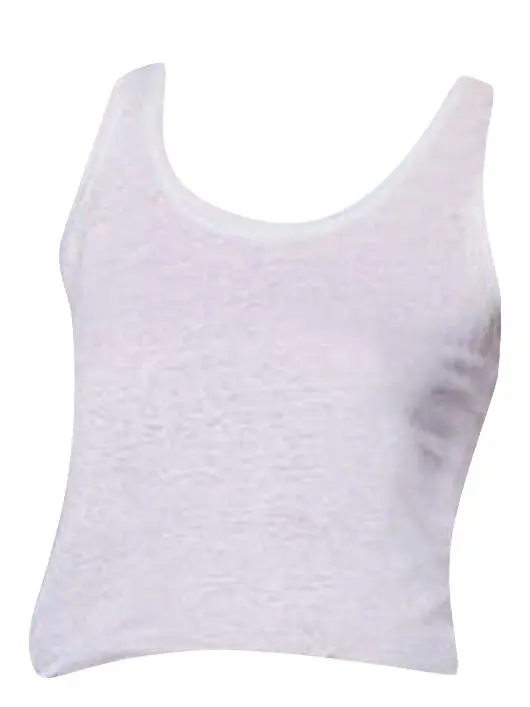 Majestic Filatures Stretch Linen Tank - Blanc