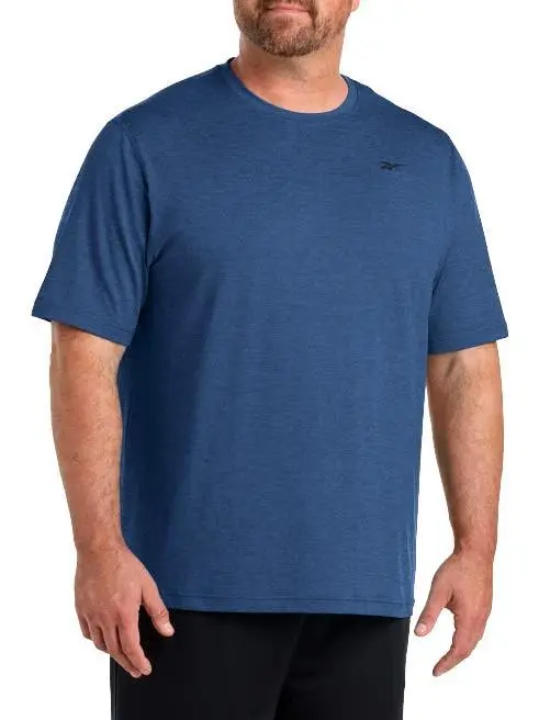 REEBOK Big & Tall Performance T-shirt - Athletic Blue Hthr