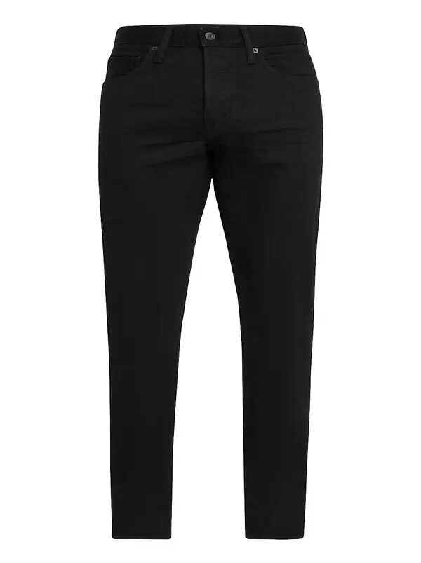 TOM FORD Slim-fit Stretch Denim Jeans - Lead