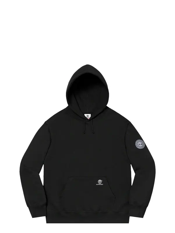 Supreme X Timberland Hooded Sweatshirt - Black