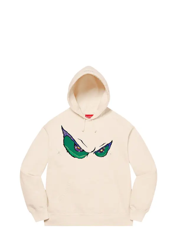 Supreme Eyes Hooded Sweatshirt - Cream