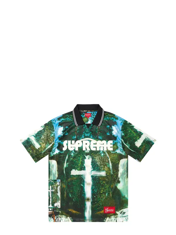 Supreme X Tadanori Yokoo Soccer Jersey - Green