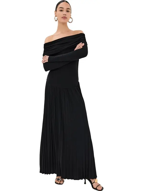 Lioness Field Of Dreams Maxi Dress - Onyx