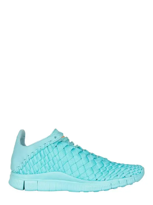Nike Free Inneva Woven Tech Sneakers - Light Aqua/kumquat