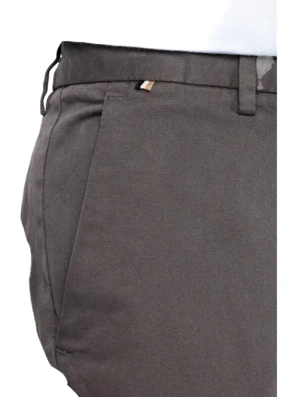 BOSS Apos;s Kaito Cotton Chino Pants - Gray