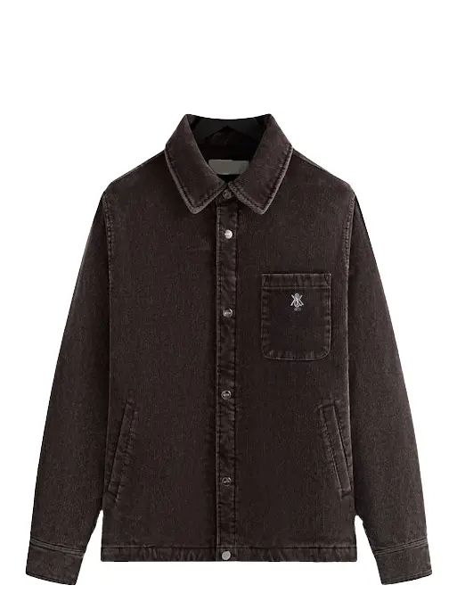 Kith Washed Corduroy Brixton Puffed Shirt Jacket - Incognito