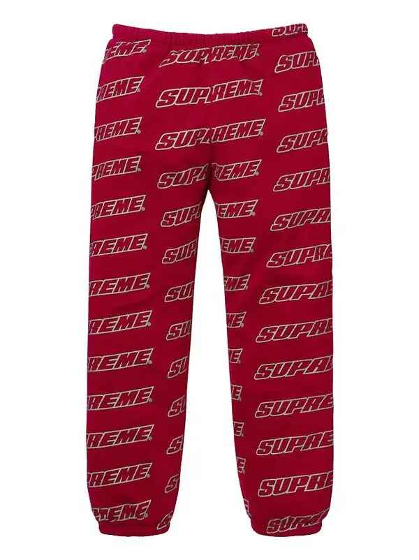 Supreme Repeat Sweatpant - Cardinal
