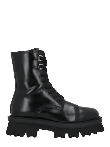 FERRAGAMO Ankle Boots In Calfskin - Black