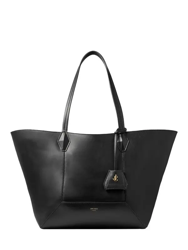 JIMMY CHOO Diamond Medium Tote Bag - Black